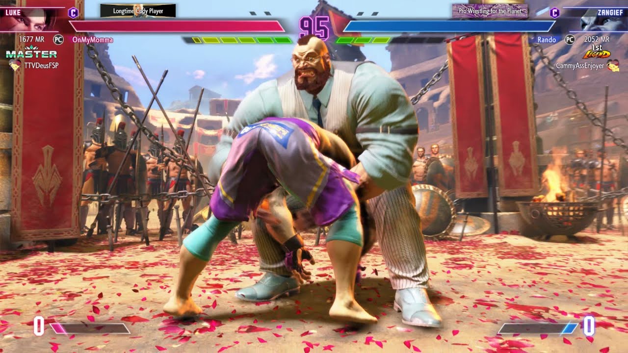 Street Fighter 6 🔥 Snake Eyez 1st (ZANGIEF) VS LUKE and KEN 🔥 Ranked ...