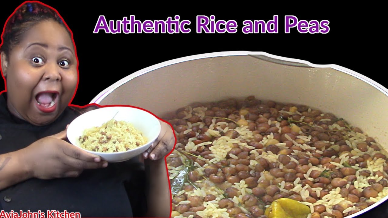 AUTHENTIC PIGEON PEAS AND RICE - GUNGO PEAS- 30 MINUTES MEALS - YouTube