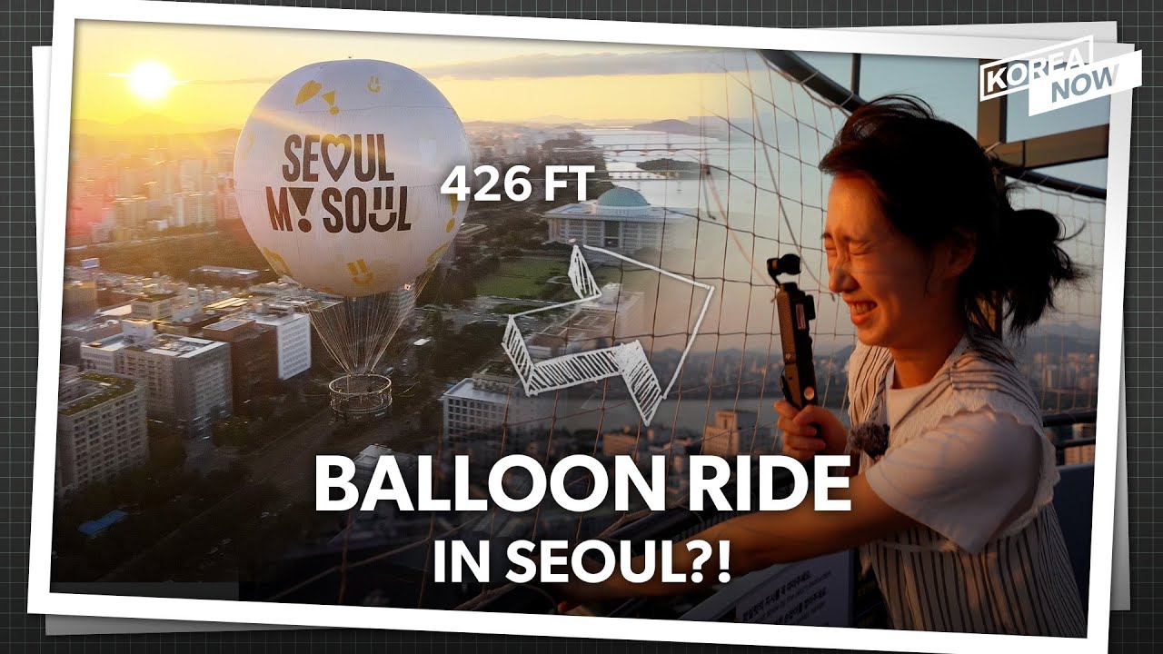 Hop on the giant moon-shaped balloon ride for Seoul's most stunning ...