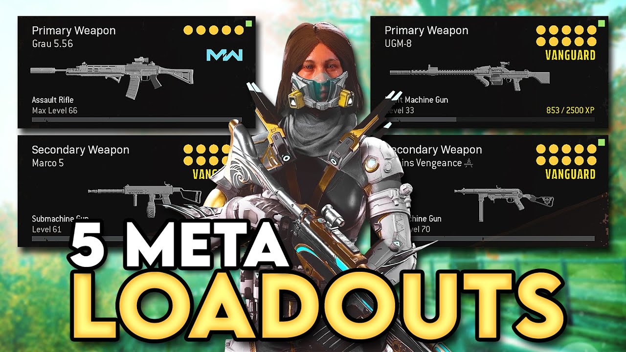 5 META LOADOUTS AFTER SEASON RELOADED 5 UPDATE! (5 BEST CLASS SET-UPS ...