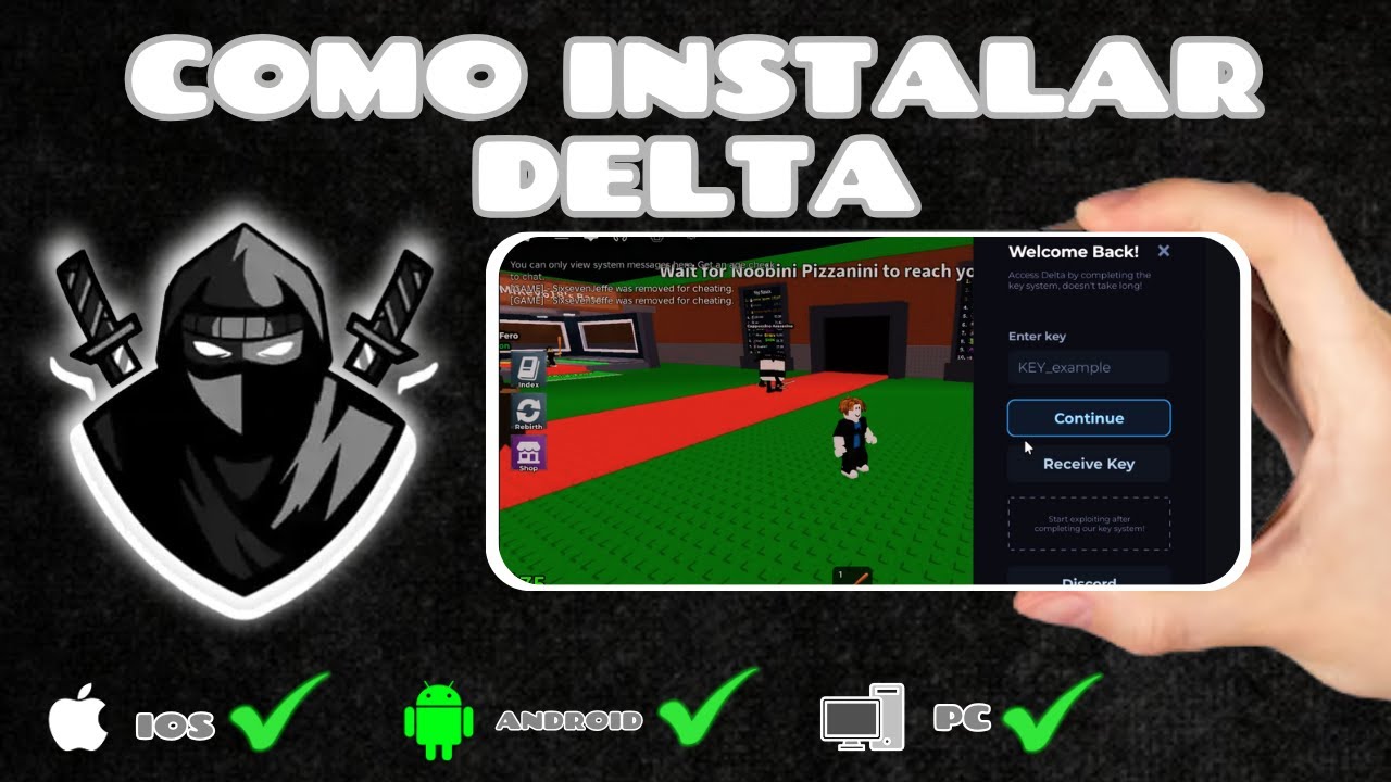 DELTA EXECUTOR TUTORIAL SUPER SENCILLO |🍎IOS + 🤖ANDROID + 🖥️PC| - YouTube