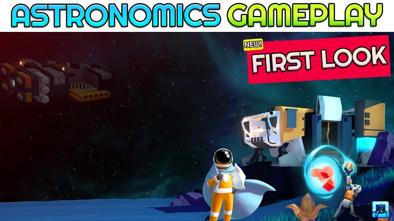 Day One | Astronomics a Space Mining Game - First Look - YouTube