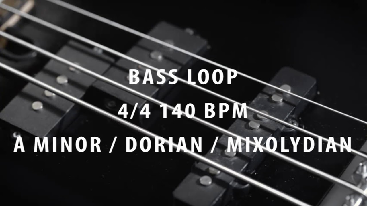 Bass loop #2 - Am 140 BPM - YouTube