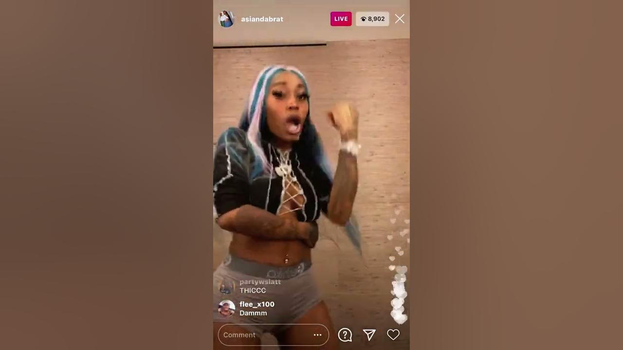 Asian Doll Twerking To King Von Song Youtube