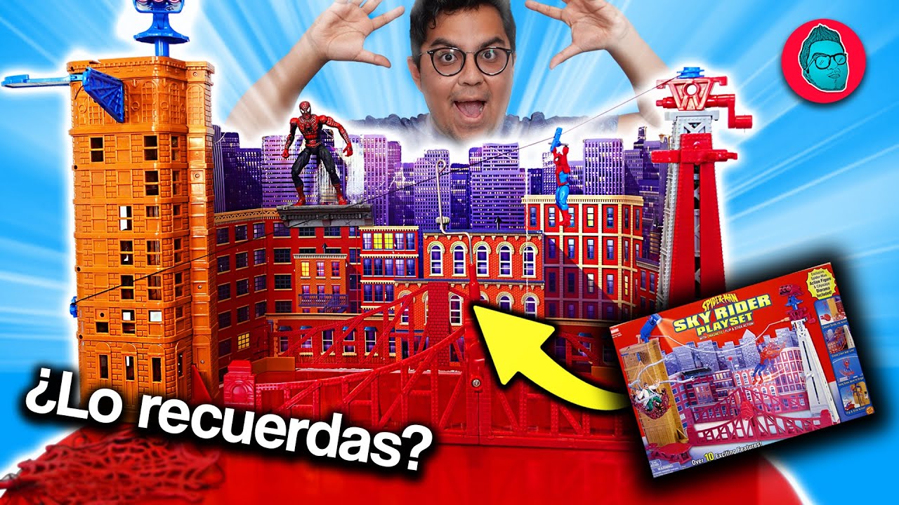 ESTE es el SKY RIDER de SPIDER-MAN de Toy Biz ¡Nostalgia Pura! 🥹 - YouTube