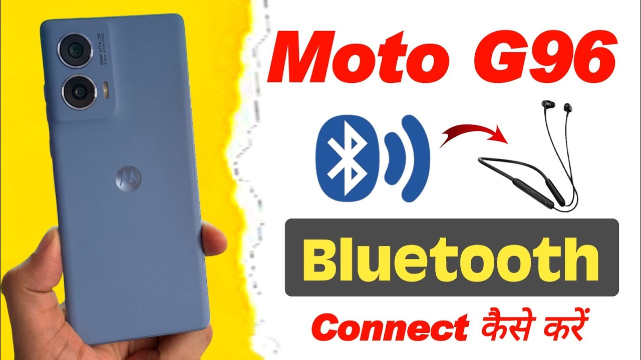 Moto g96 bluetooth connect settings , how to connect bluetooth in moto ...