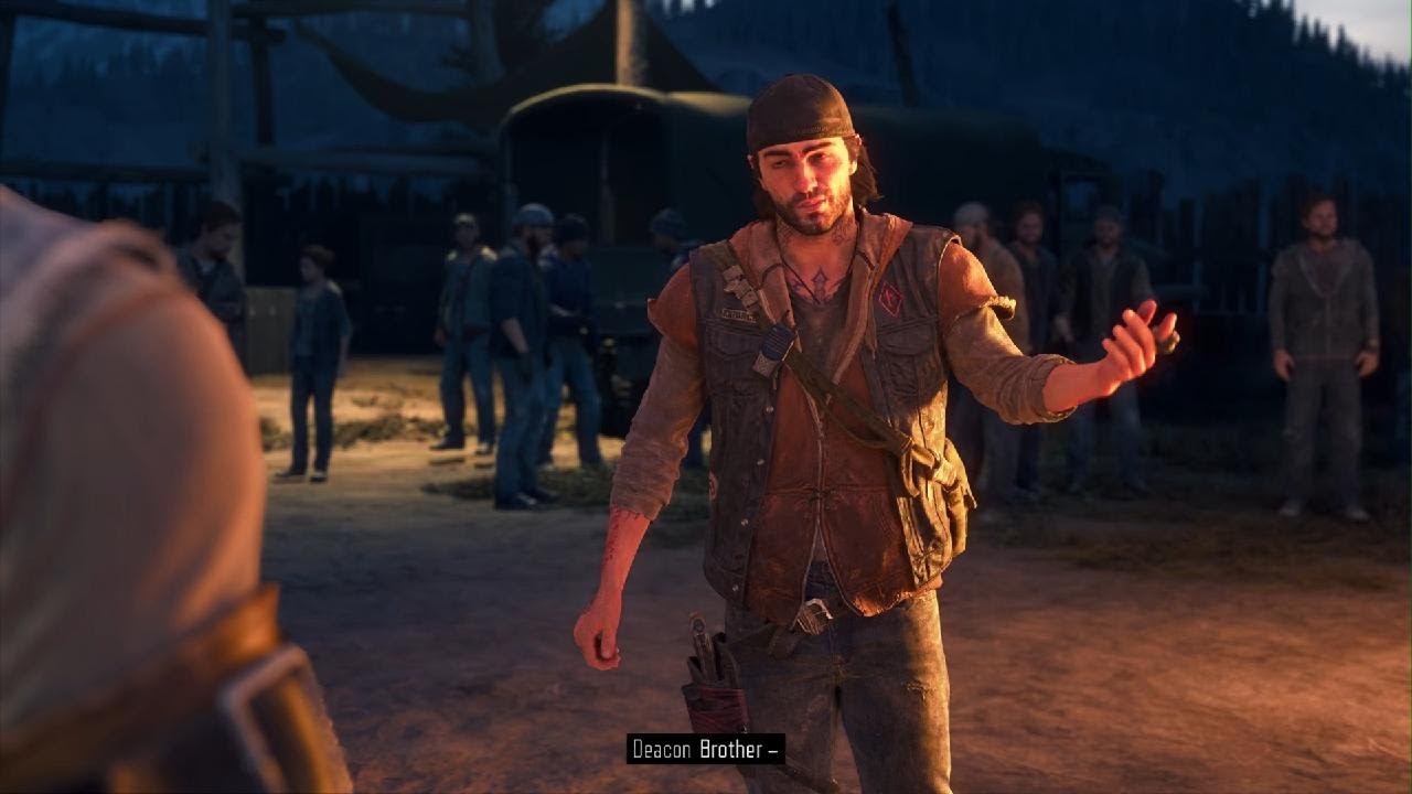 DAYS GONE DEACONS SPEECH - YouTube