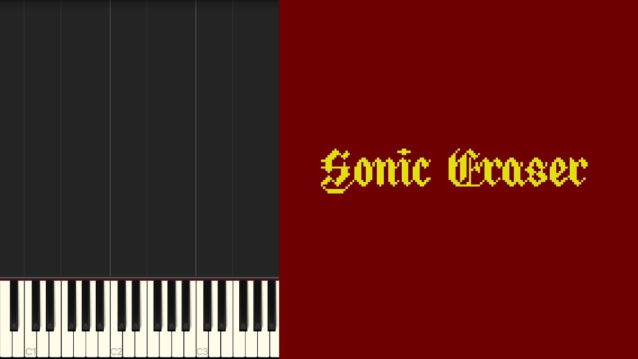 Sonic Eraser | Puzzle Mode [Mega Drive] Synthesia - YouTube