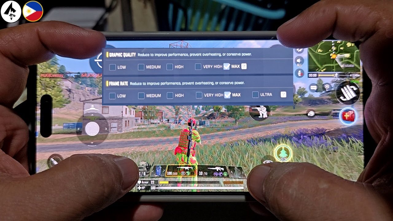 Iphone 15 Pro Max Call of Duty Mobile Max Graphics Battle Royale ...