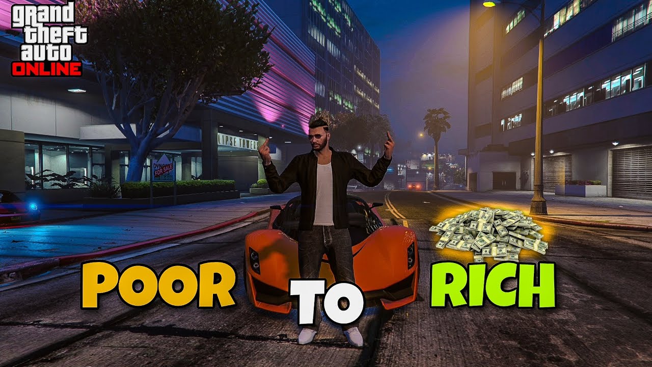 GTA 5 Online Poor to Rich 🤑 | GRAND THEFT AUTO 5 #1 - YouTube