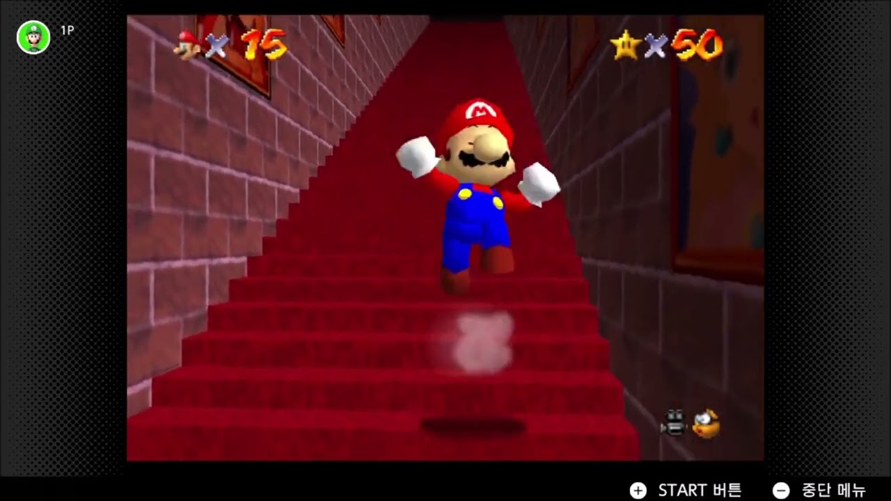 [마인스타] super mario 64 blj Backwards long jump - YouTube