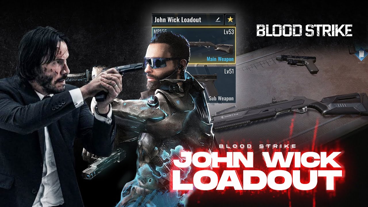Blood Strike 'John Wick' Loadout - YouTube