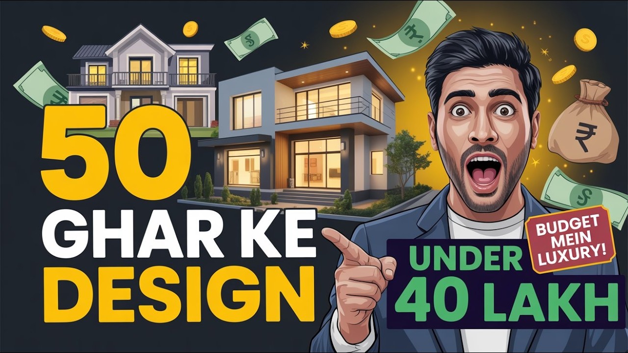 50 Ghar Ke Design Under 40 Lakh 💰 | Modern Home Elevation Ideas - YouTube