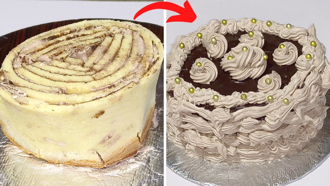 Chocolate Swiss Cake | New Style Swiss Cake Recipe | How to Make ...