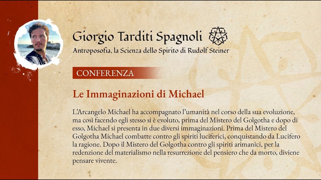 CONFERENZA: Le Immaginazioni di Michael - Giorgio Tarditi Spagnoli ...