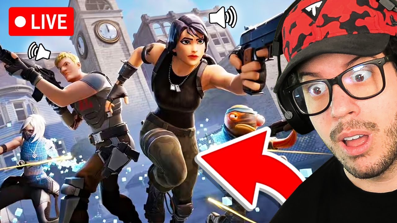 Playing RANDOM SQUADS in FORTNITE! (Reload) - YouTube