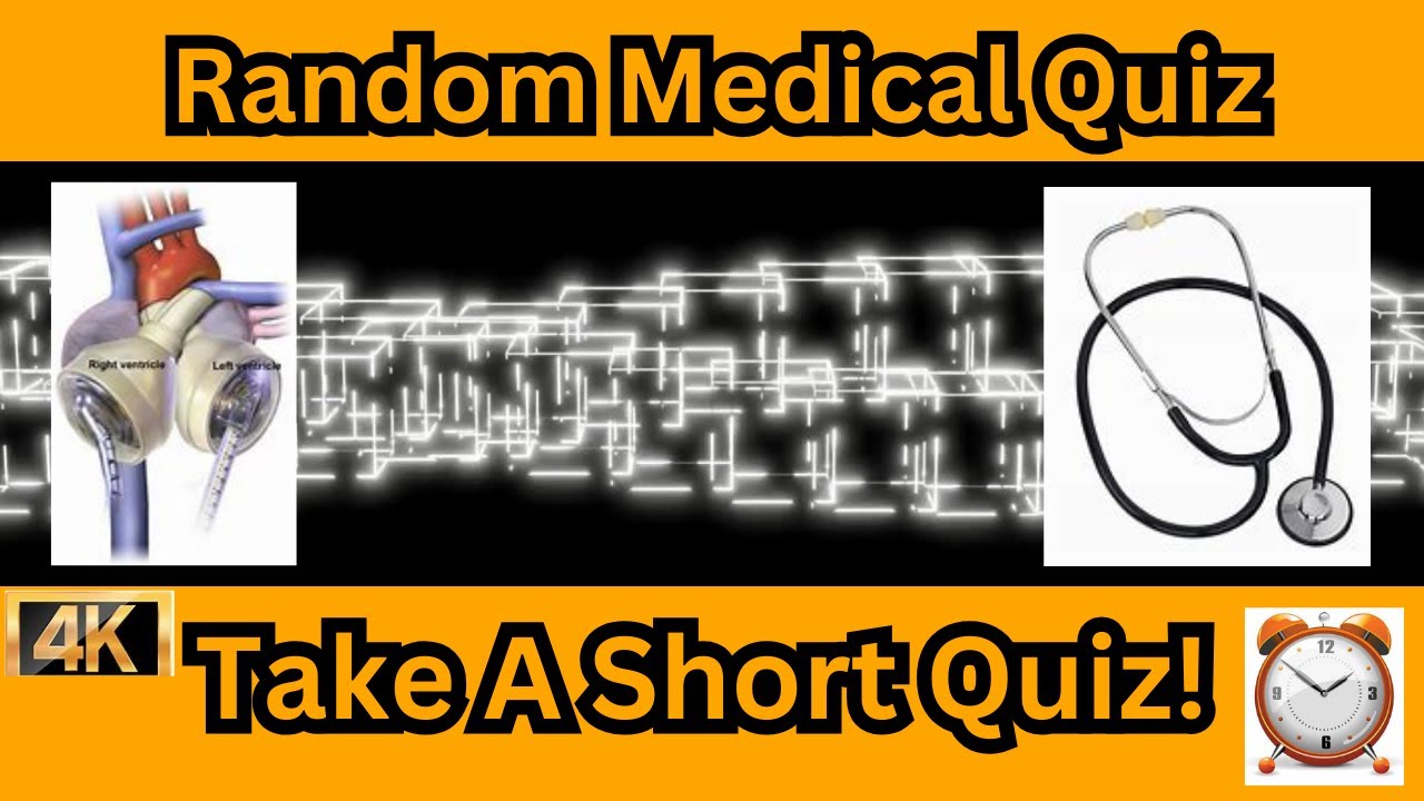 Quiz Of The Day #6: Random Medical Quiz - YouTube