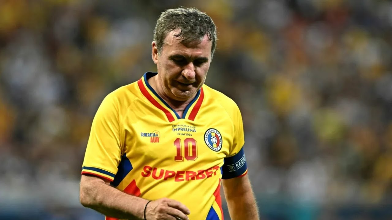 Gică Hagi, EMOȚIONAT la conferința de presă de după meci! "LUMEA NU NE ...