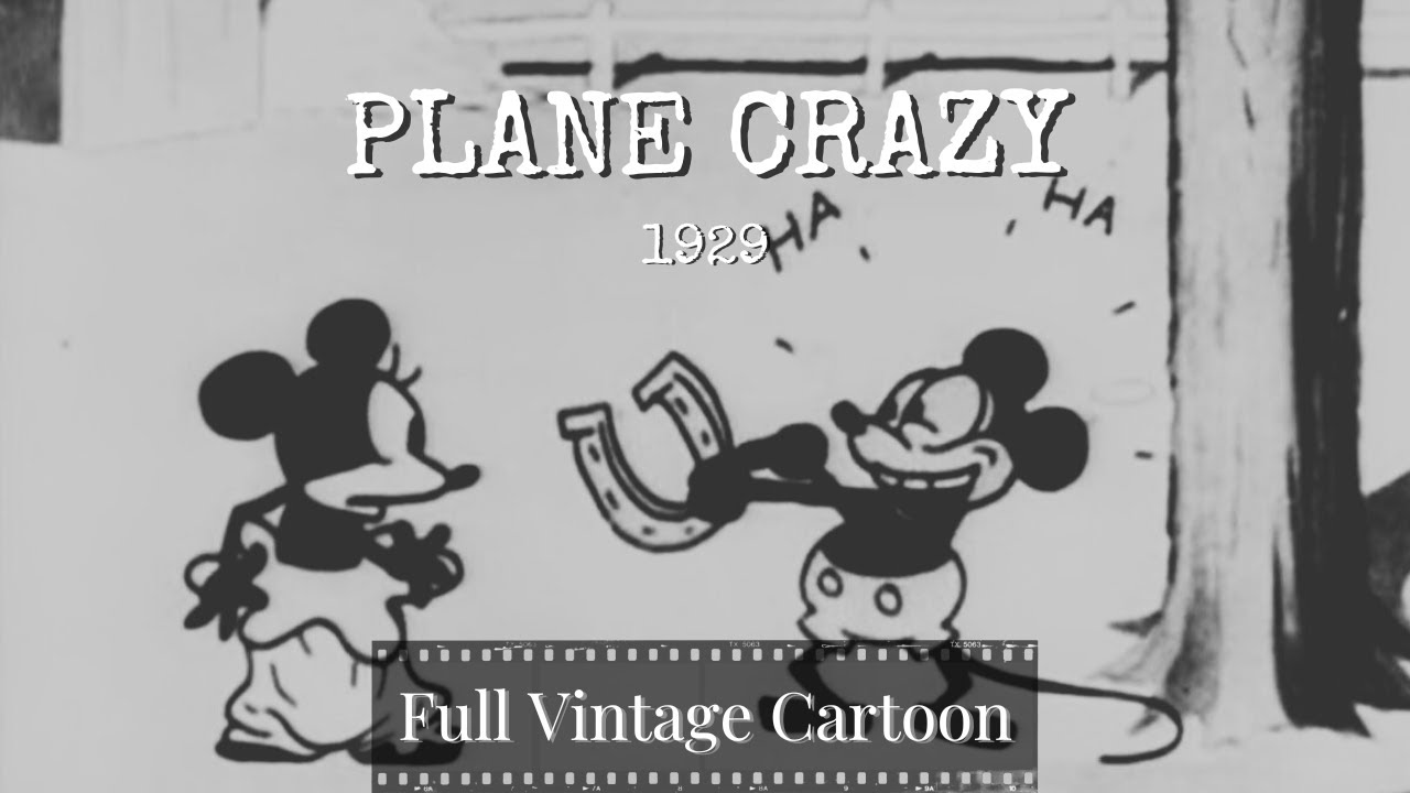 MICKEY MOUSE | Plane Crazy | 1929 | Walt Disney | Ub Iwerks | FULL ...