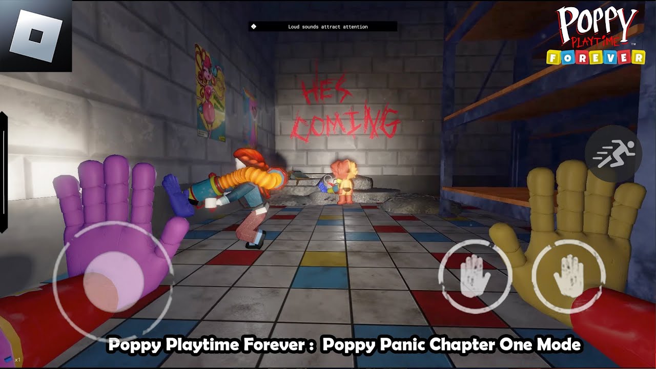 Poppy Playtime Forever : Poppy Panic Chapter One Mode (Roblox Full ...