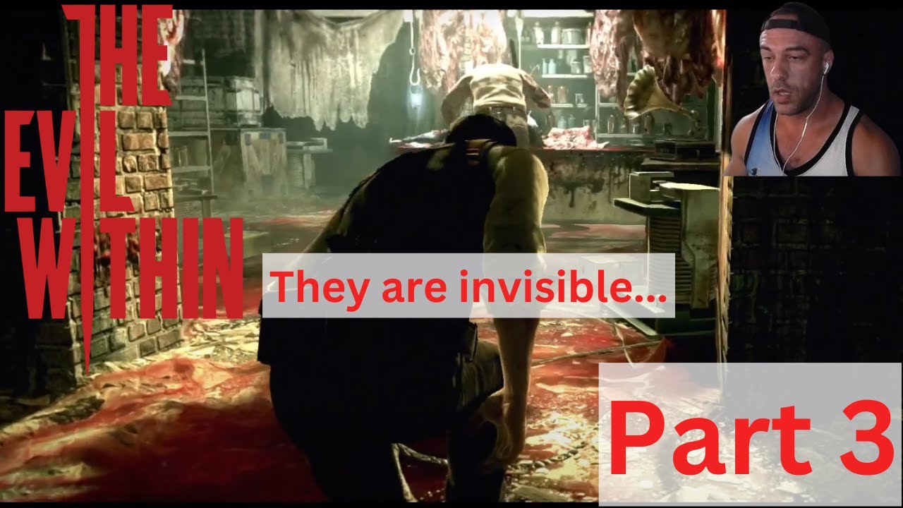The Evil Within | They are invisible! | Part 3 | (Blind Playthrough ...