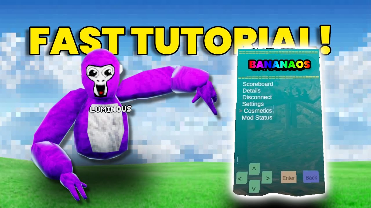 FAST TUTORIAL How to Get GTAG's First Mod MENU! - YouTube