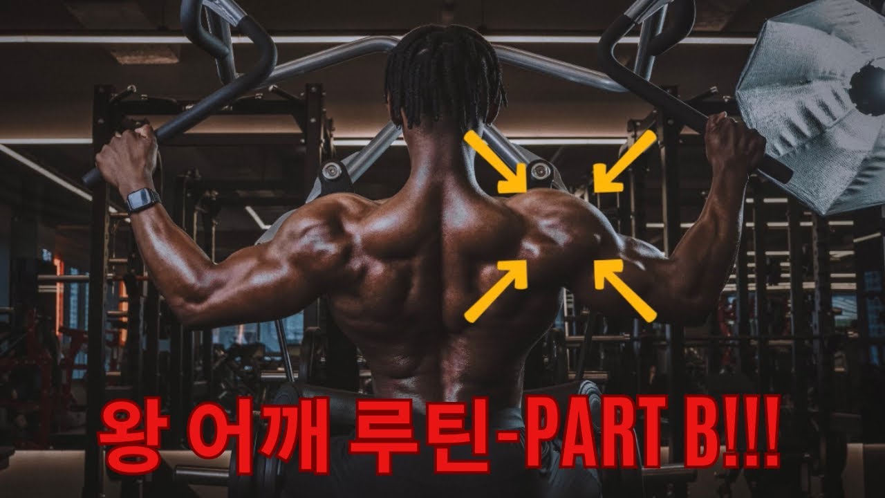Coconut Shoulders workout routine-Part B [어깨 운동 루틴-Part B] - YouTube