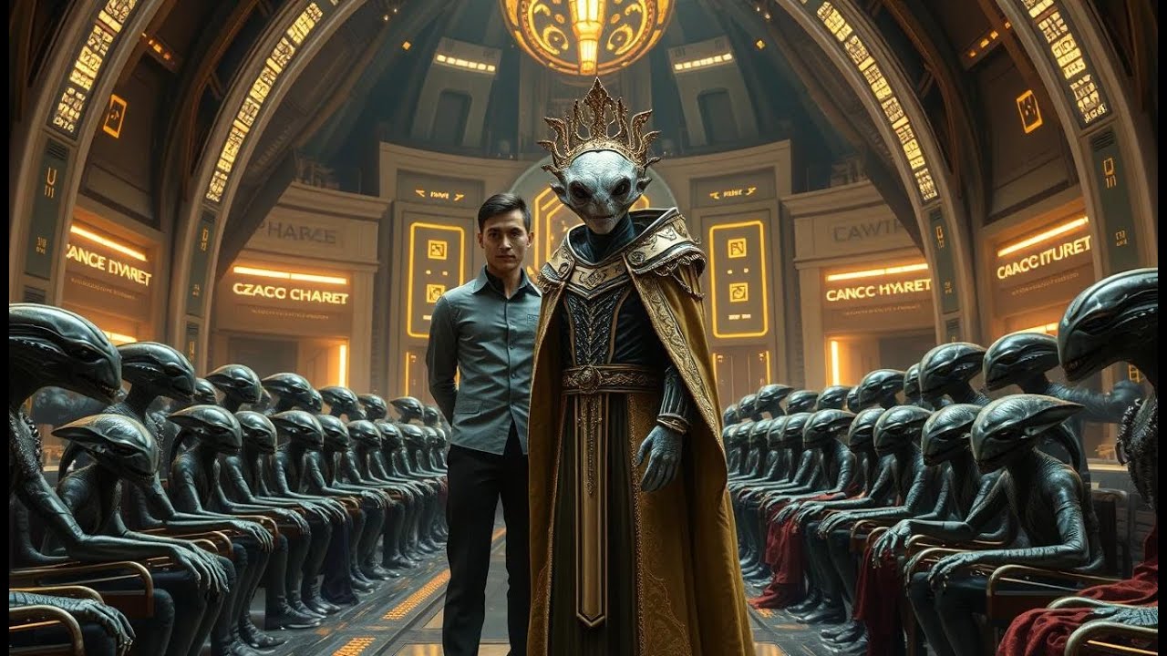 Galactic Council Ridicules Human Over King's Unusual Inheritance - YouTube