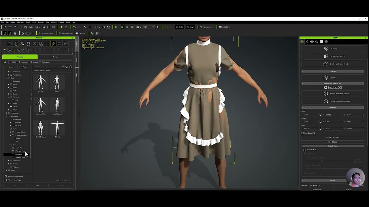 Game Dev Everyday Day 78: Marvelous Designer to Character Creator 4 ...