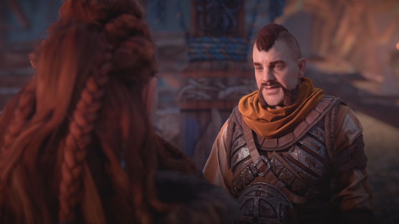 Horizon Zero Dawn Erend Flirts With Aloy - YouTube