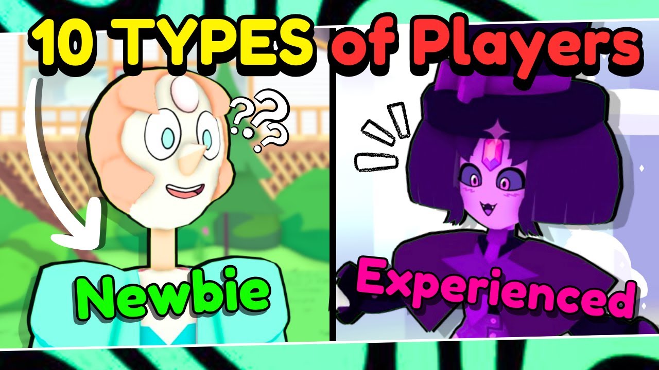 10 Types of Players in Steven Universe Future RP [Roblox] - YouTube