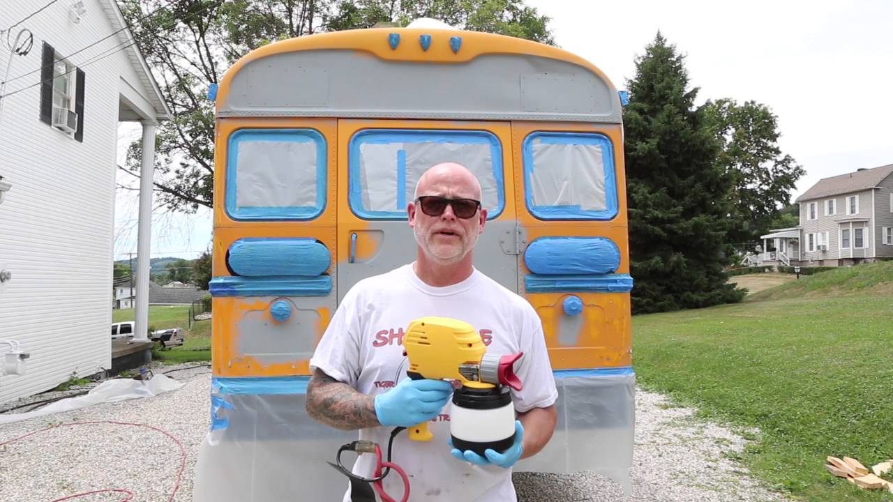 School Bus PAINT DAY!! Bus Conversion Project--Skoolie Chronicles ...