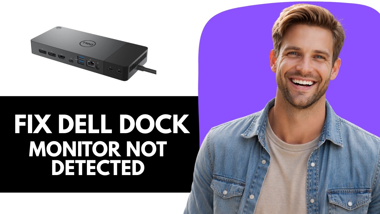 Dell Dock Not Detecting Monitors