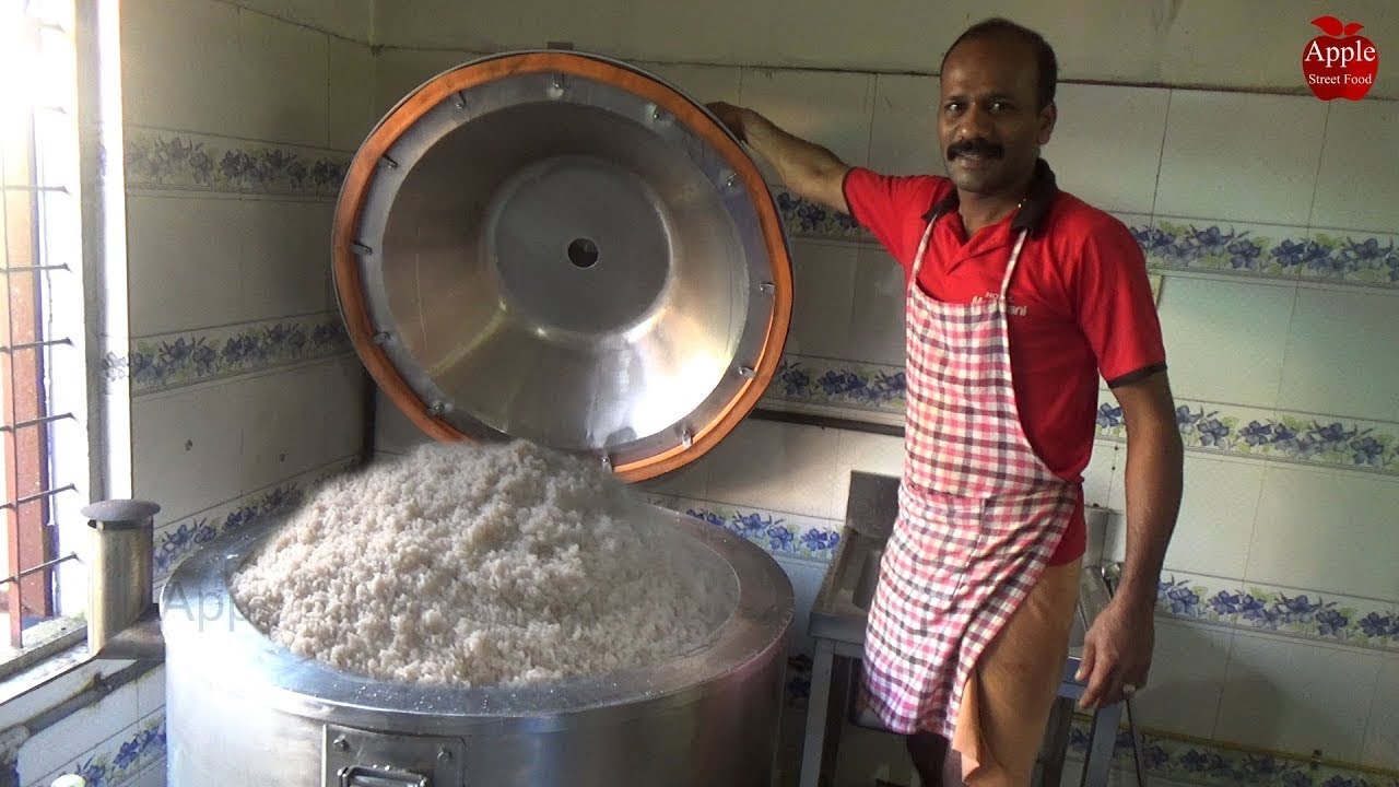 Bahubali Rice making | Hard working Youngman making Rice For 600 people ...