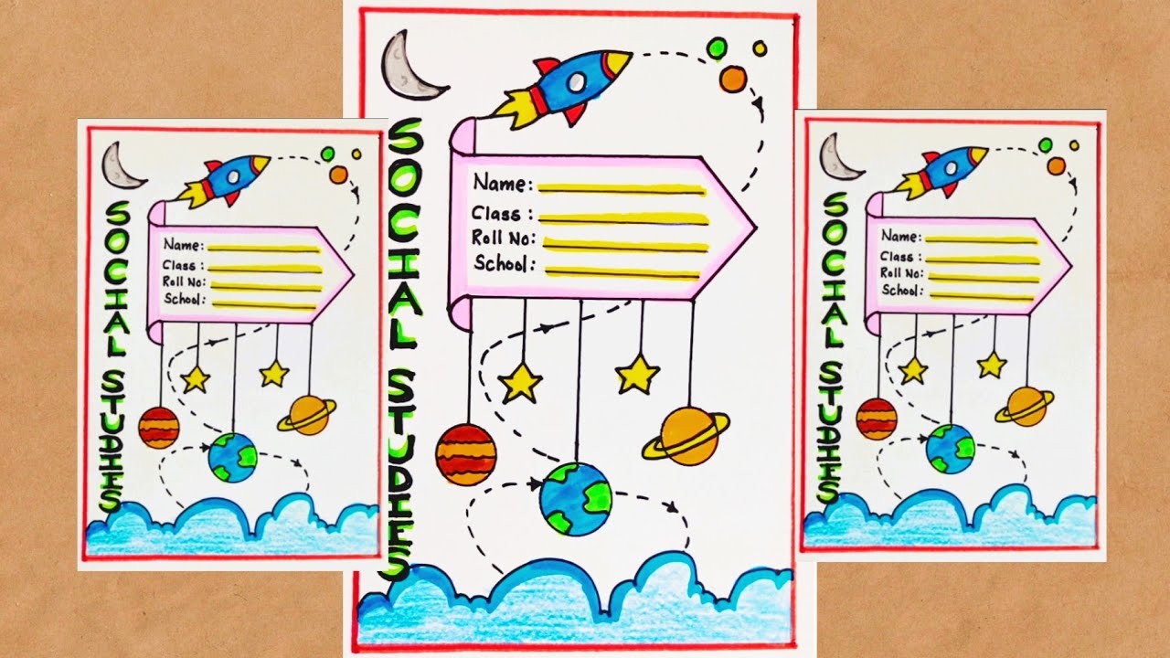Front Page Design Of Social Studies/ Social Studies Cover Page Design ...