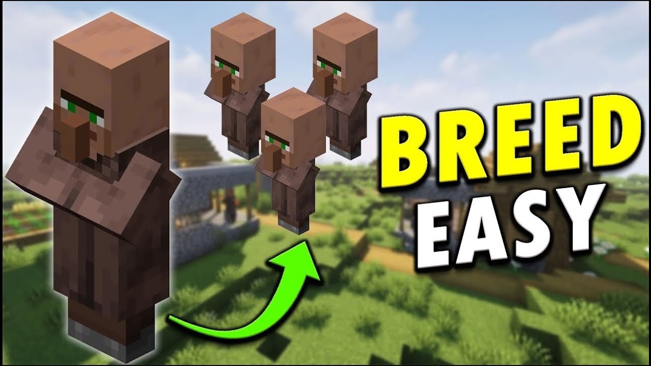 How to Breed Villagers in Minecraft - Super EASY Guide! - YouTube
