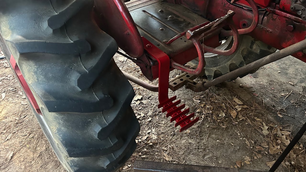 Farmall 140 gets a New Step - YouTube
