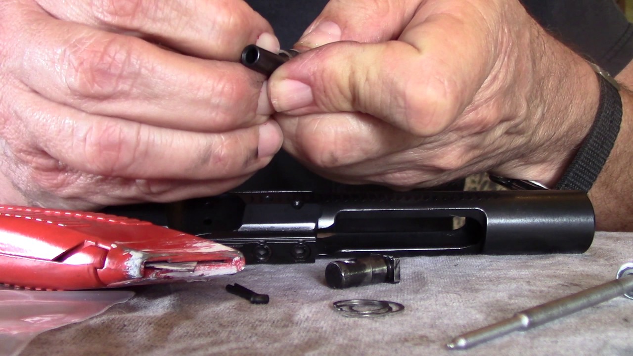 AR Gas Ring replacement simple repair Radical Firearms - YouTube