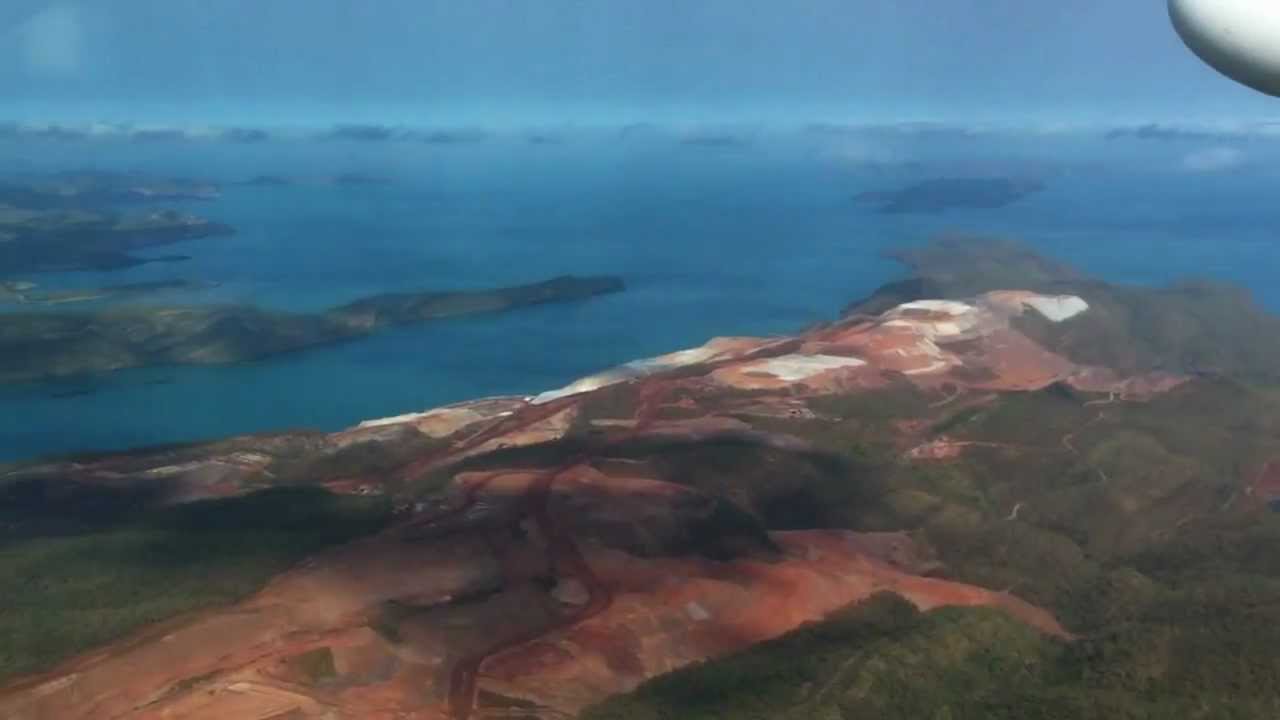 Australia Aircraft Flight view "Koolan Island Mine" - YouTube