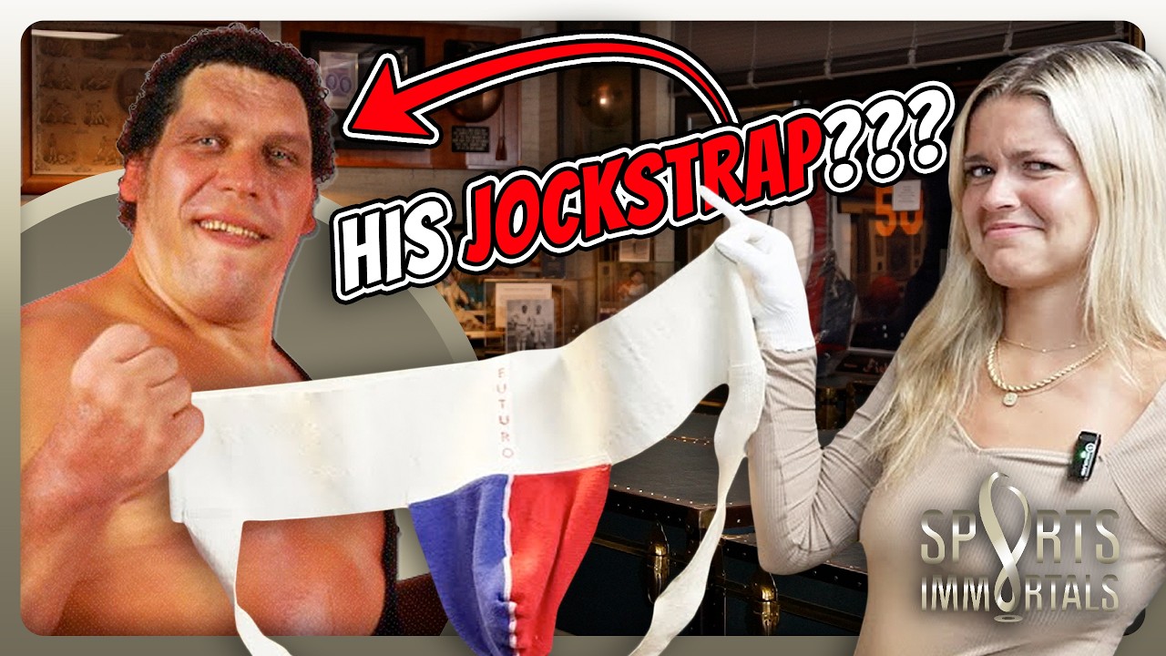 Andre the Giant's Jockstrap - Most UNIQUE Sports Memorabilia of All ...