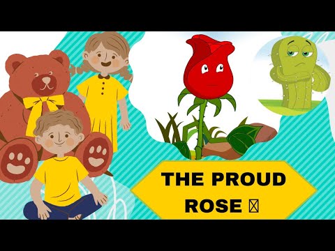 The Proud Rose |Kids Moral stories |English Bedtime #fajar_and_maa ...