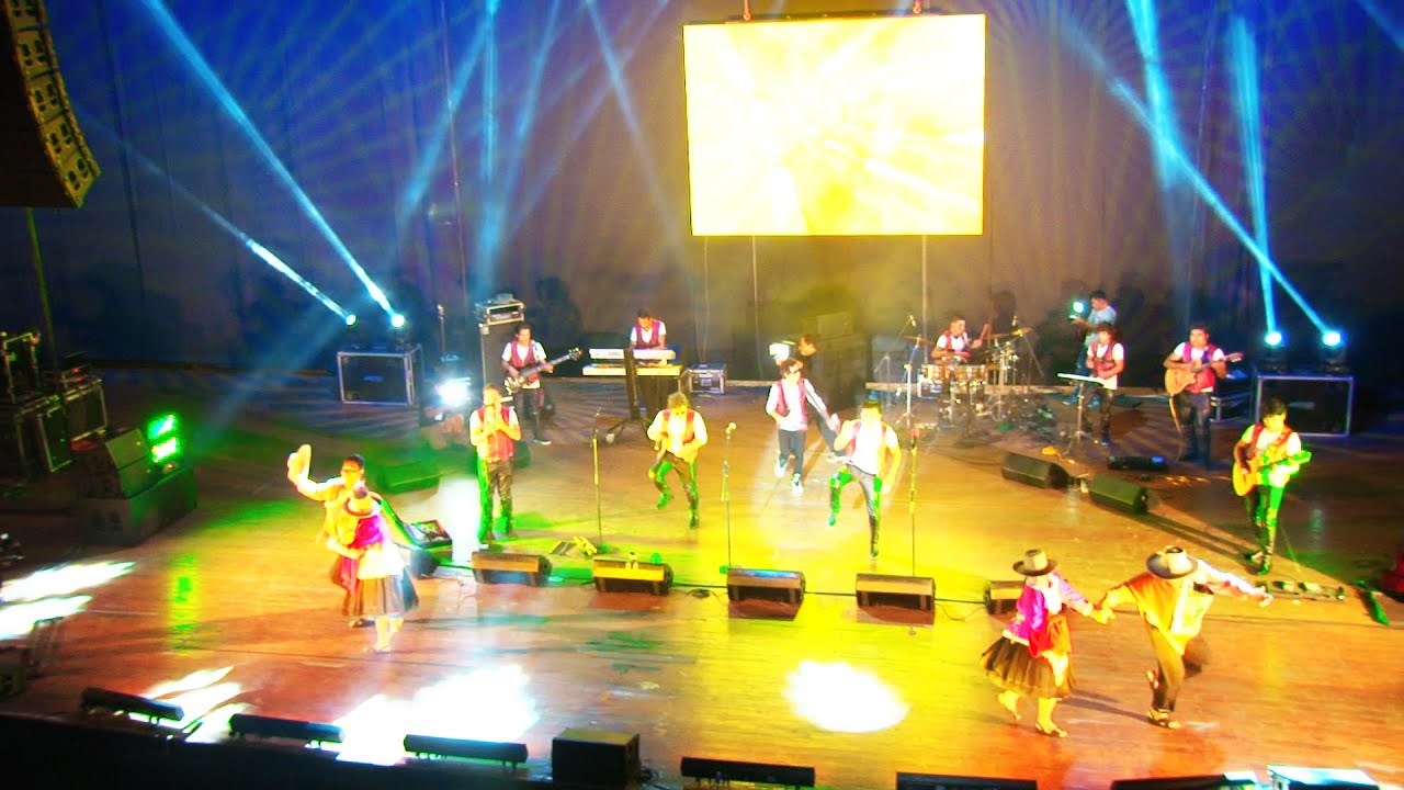 STRING KARMA / VEN A BAILAR / concierto Parque de la exposición Lima - YouTube