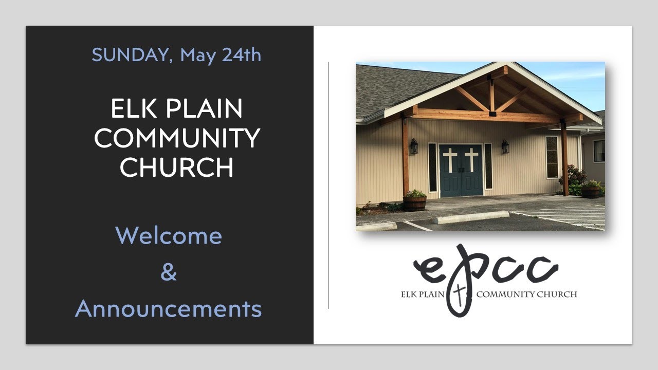 EPCC Announcements 05/24/2020 - YouTube