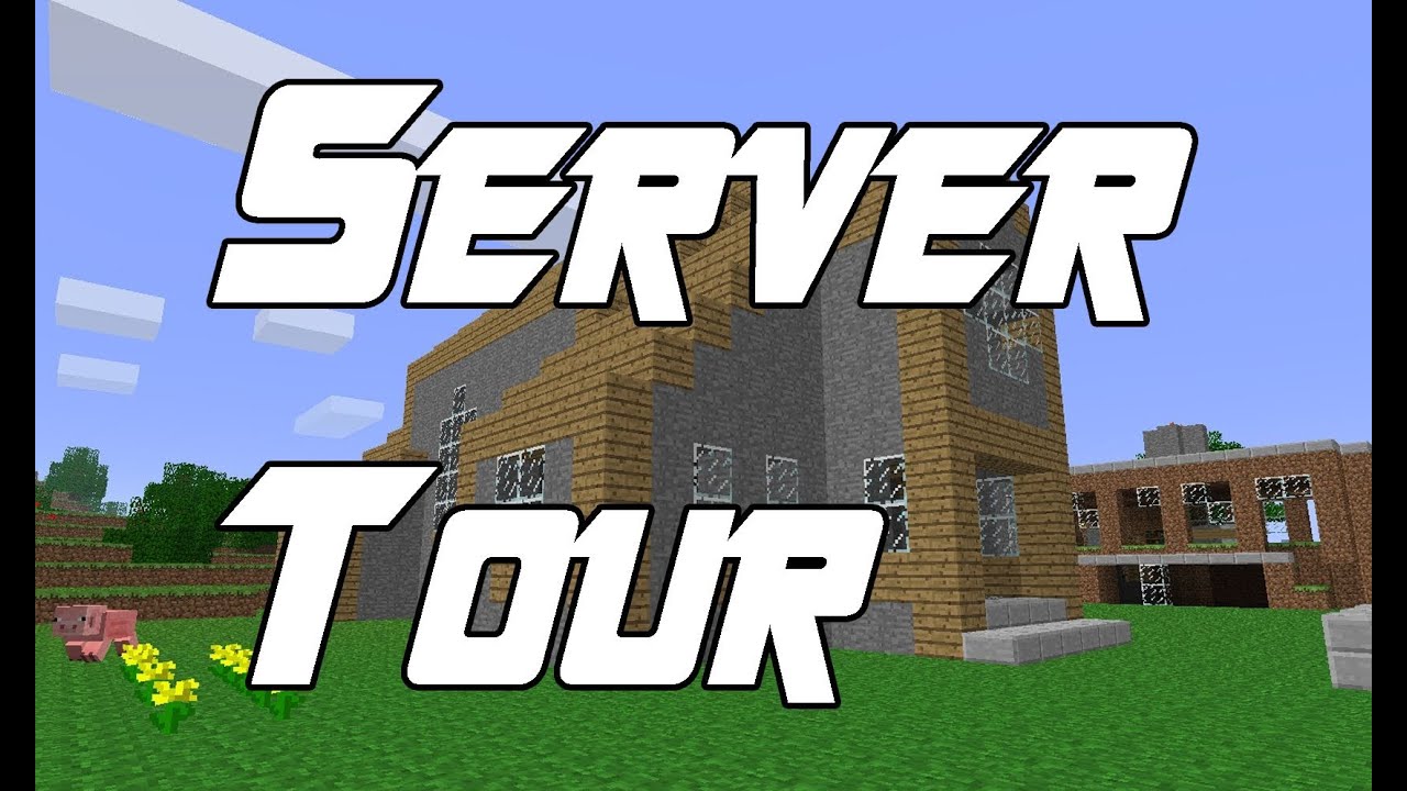 Minecraft Server Tour: EP1 - Train Station - YouTube