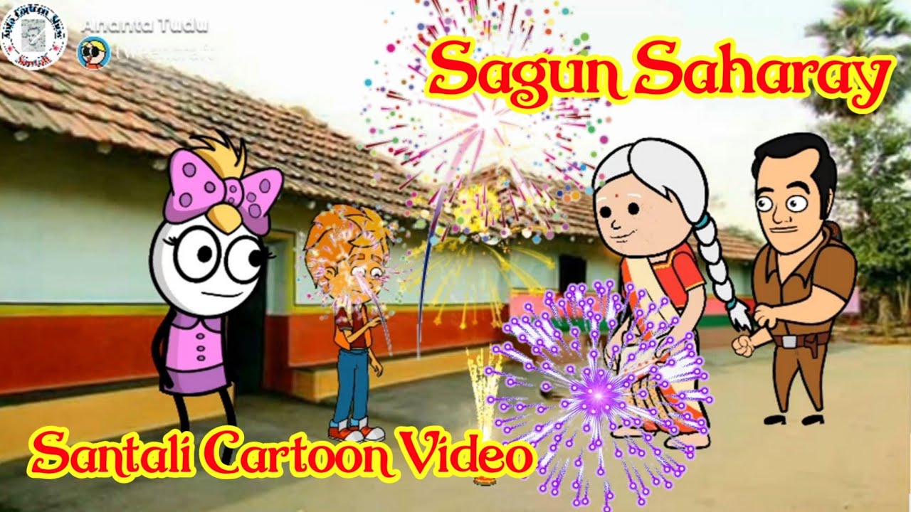 Sagun Saharay | New Santali Cartoon Video 2022 | Santali Cartoon Video ...