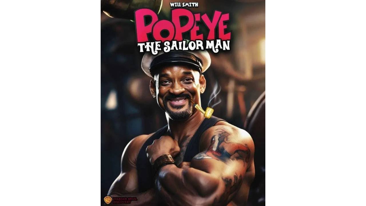 BREAKING: Will Smith's SECRET Popeye Project REVEALED! 2024 Live-Action ...