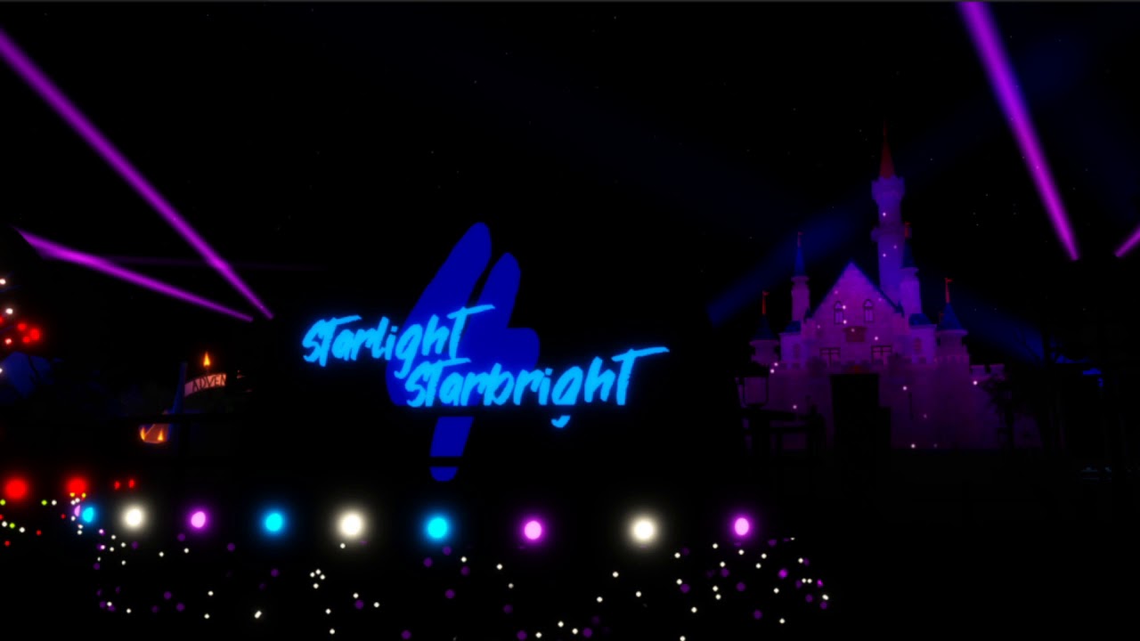 Starlight Starbright Street Party Parade Pre-parade music || Disneyland ...