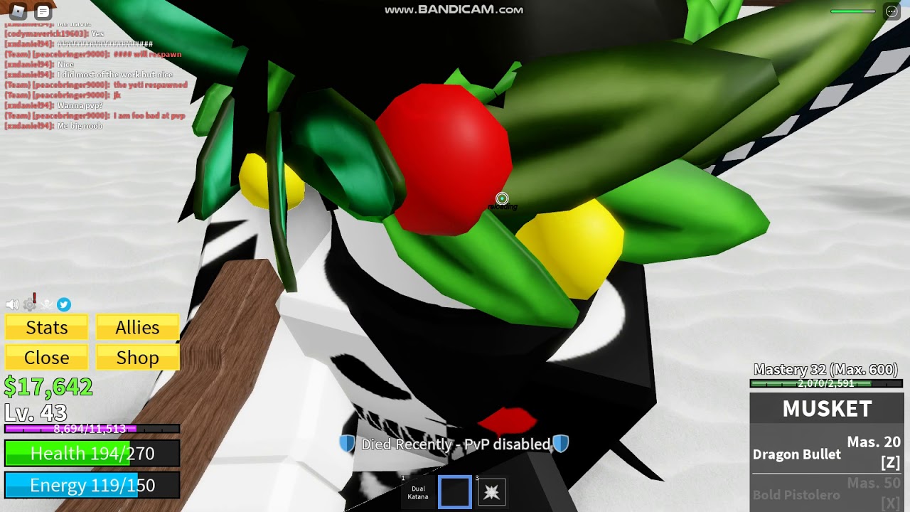 ROBLOX-BLOX FRUITS (part 2) YETI BOSS! - YouTube