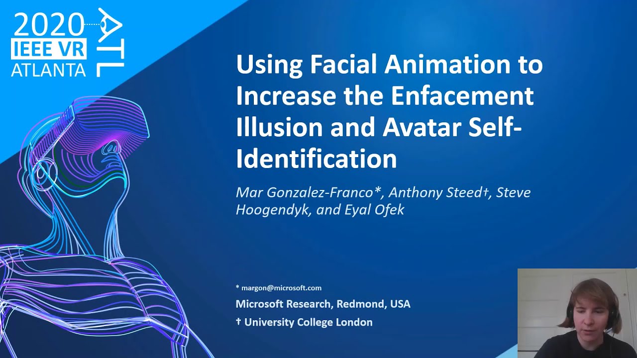 Using Facial Animation to Increase the Enfacement Illusion and Avatar ...