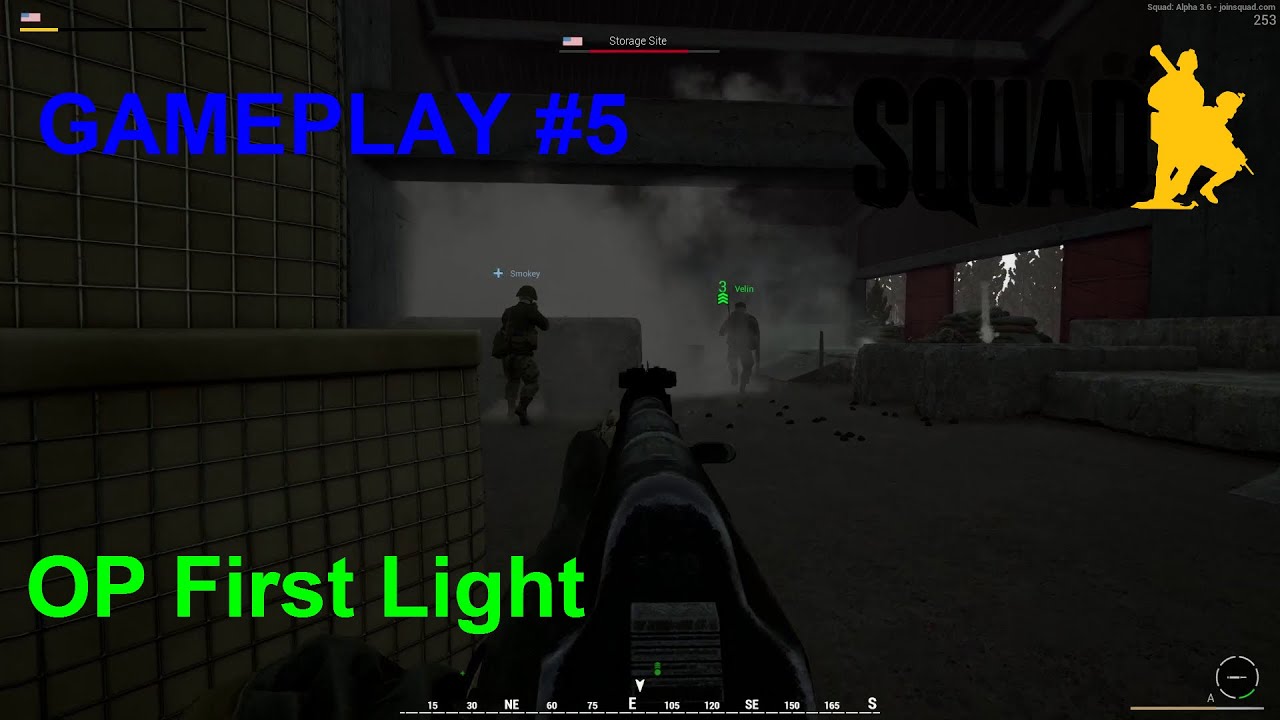Squad Gameplay #5 - OP First Light - YouTube